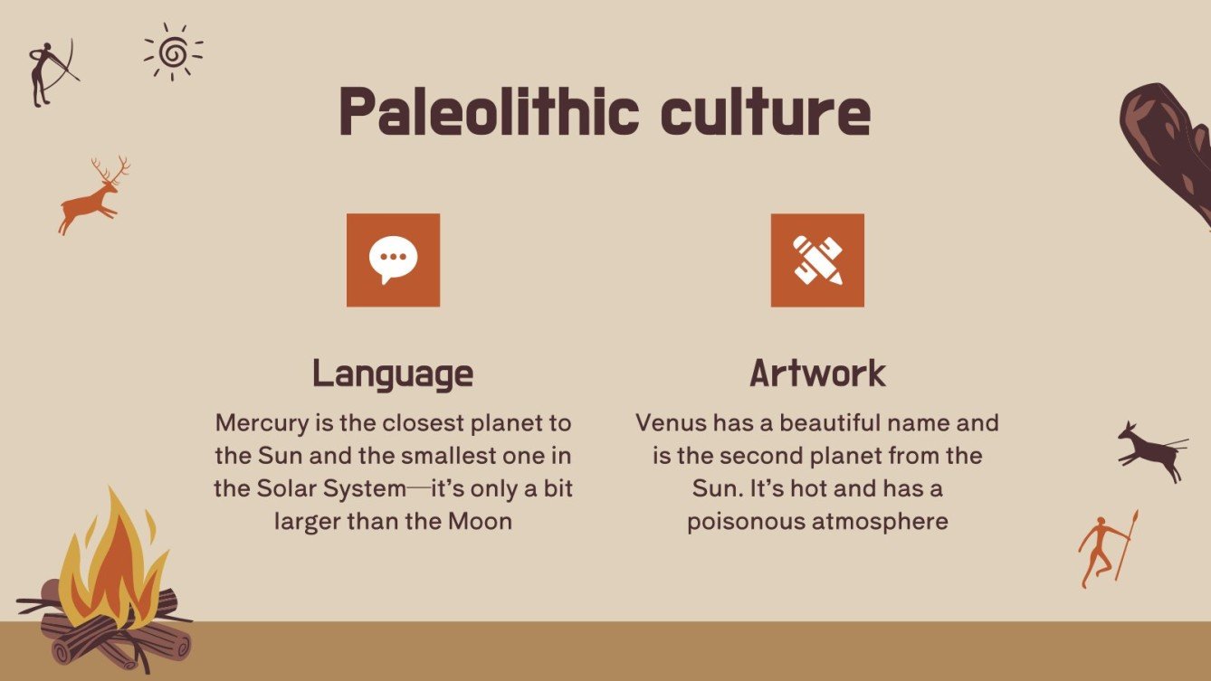 History Major for College: Paleolithic Era Presentation