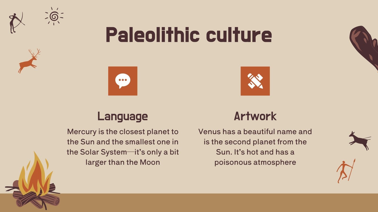 History Major for College: Paleolithic Era Presentation