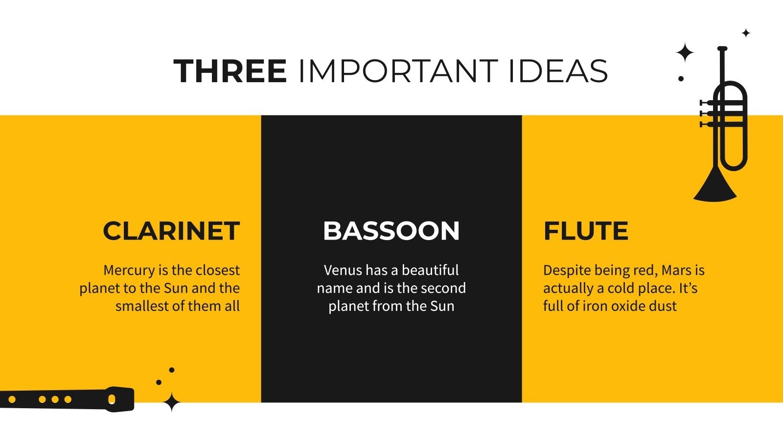 Music Subject for High School: Wind Instruments Presentation