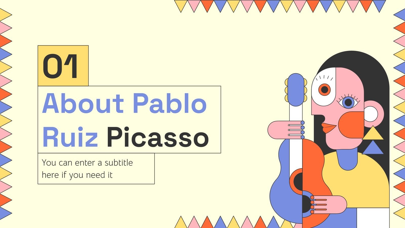 Art Subject for High School: All About Pablo Picasso!