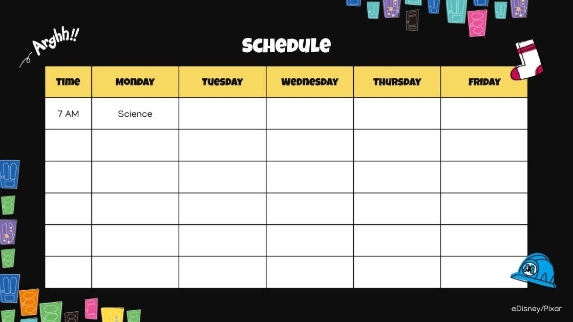 Monsters Inc. Math Lesson Presentation