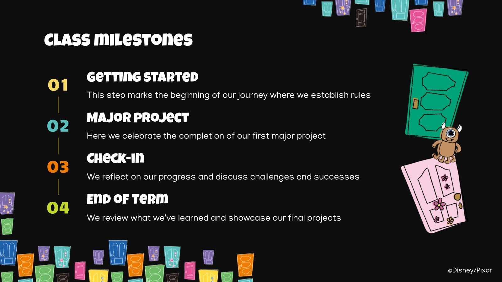 Monsters Inc. Math Lesson Presentation