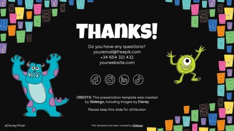 Monsters Inc. Math Lesson Presentation