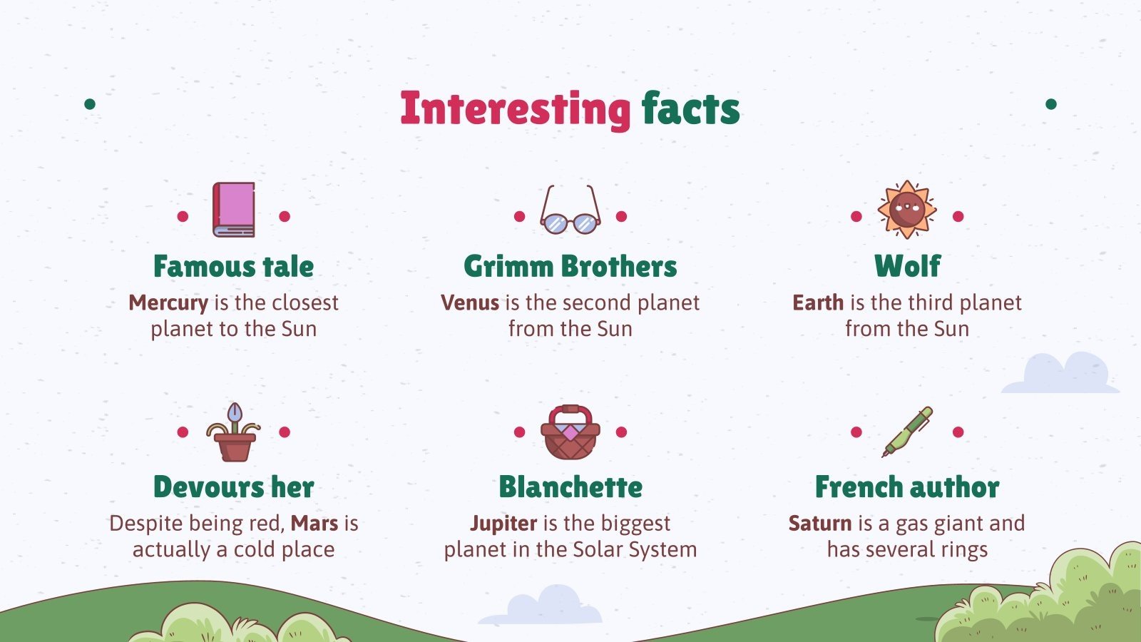 Little Red Riding Hood Minitheme Presentation