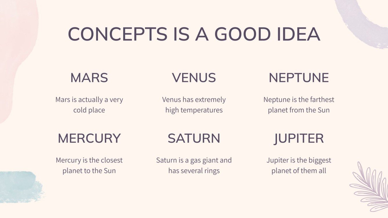 Study Notes Template for Students Presentation