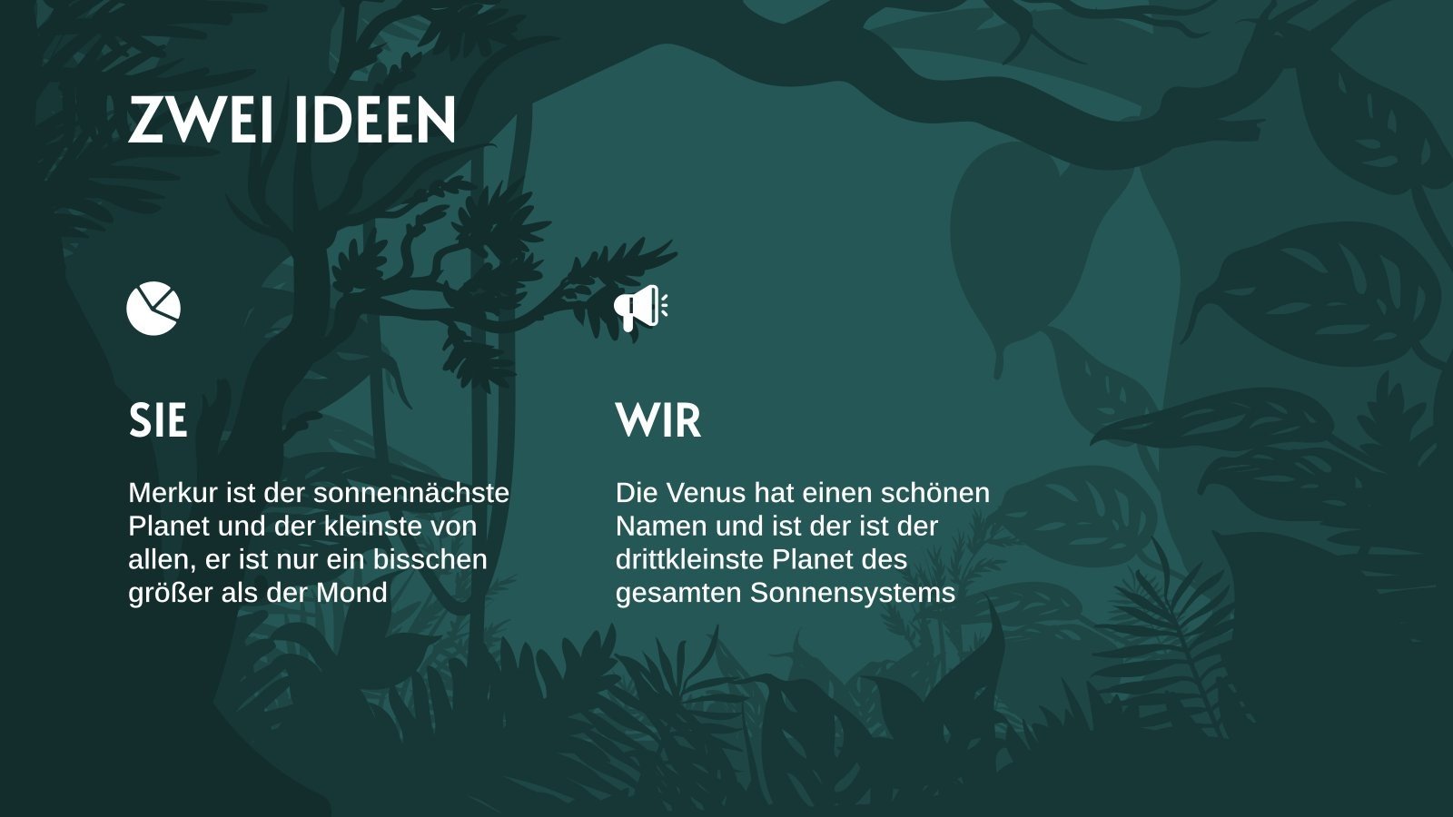 Tropical Rainforest Theme Presentation