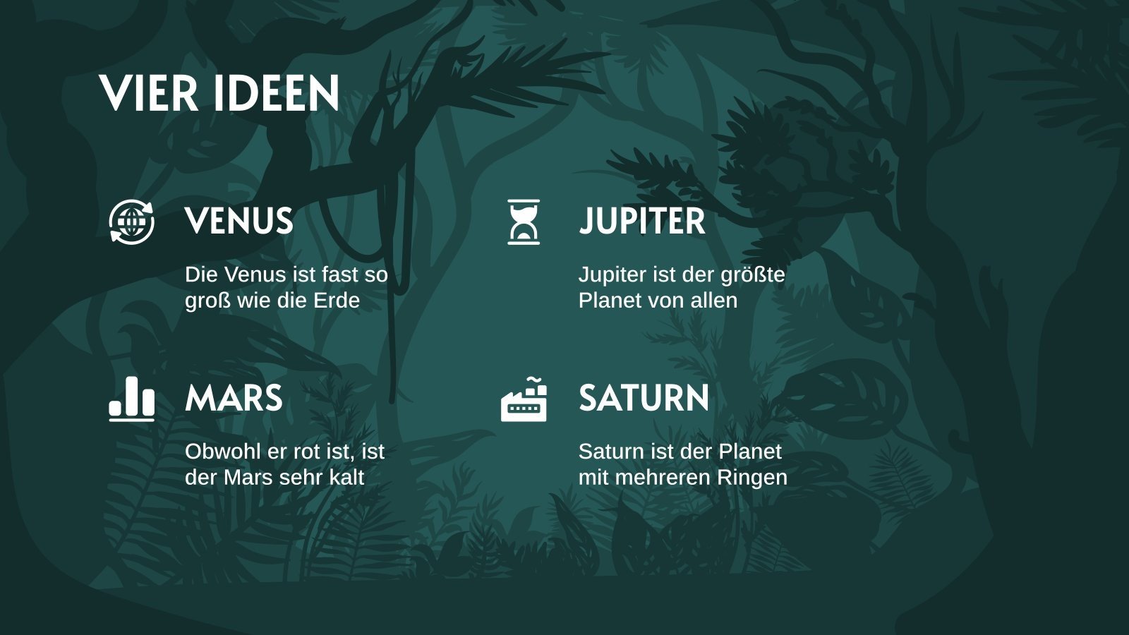 Tropical Rainforest Theme Presentation