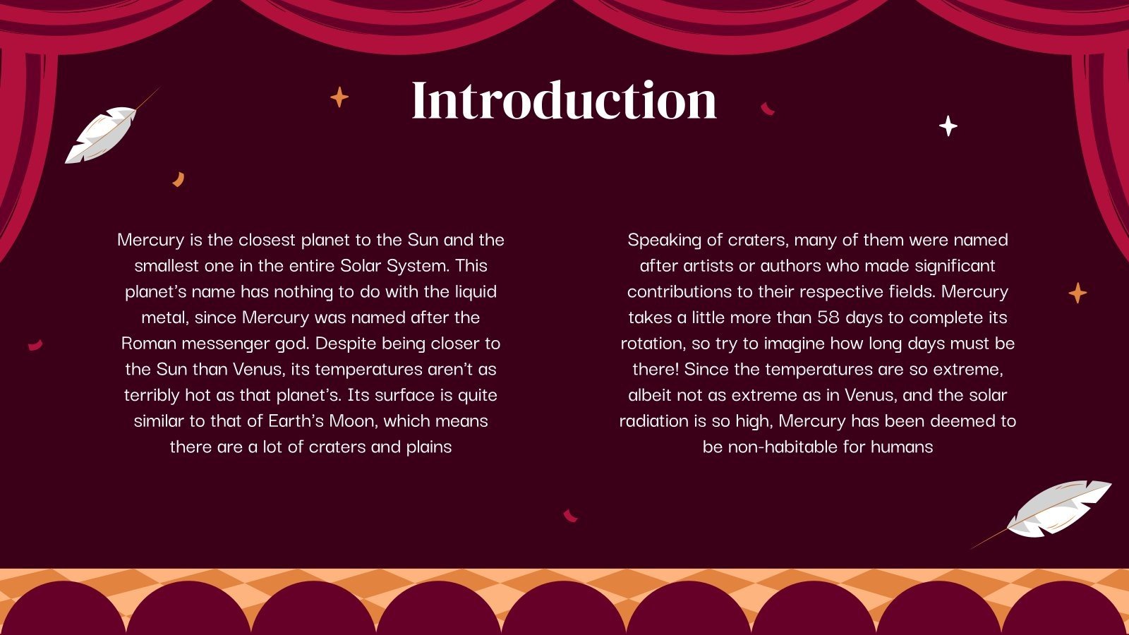 Theater Stage Minitheme Presentation