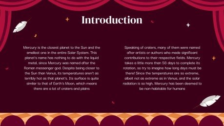 Theater Stage Minitheme Presentation