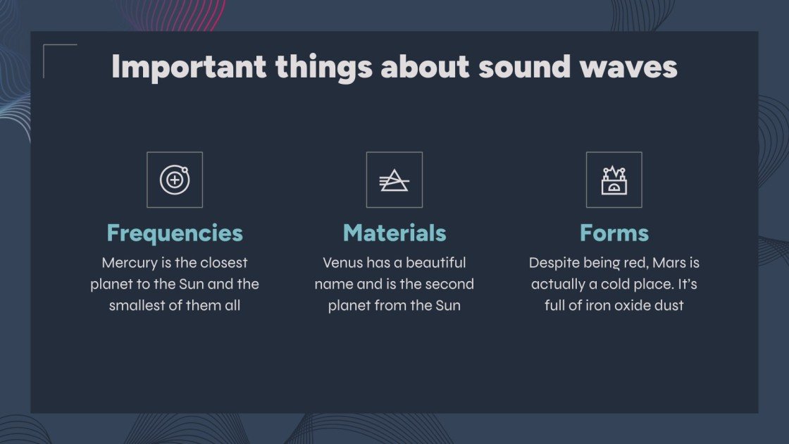 Science Subject for High School: Sound Waves Presentation