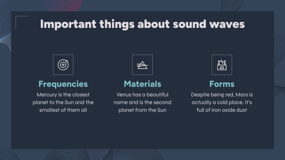 Science Subject for High School: Sound Waves Presentation