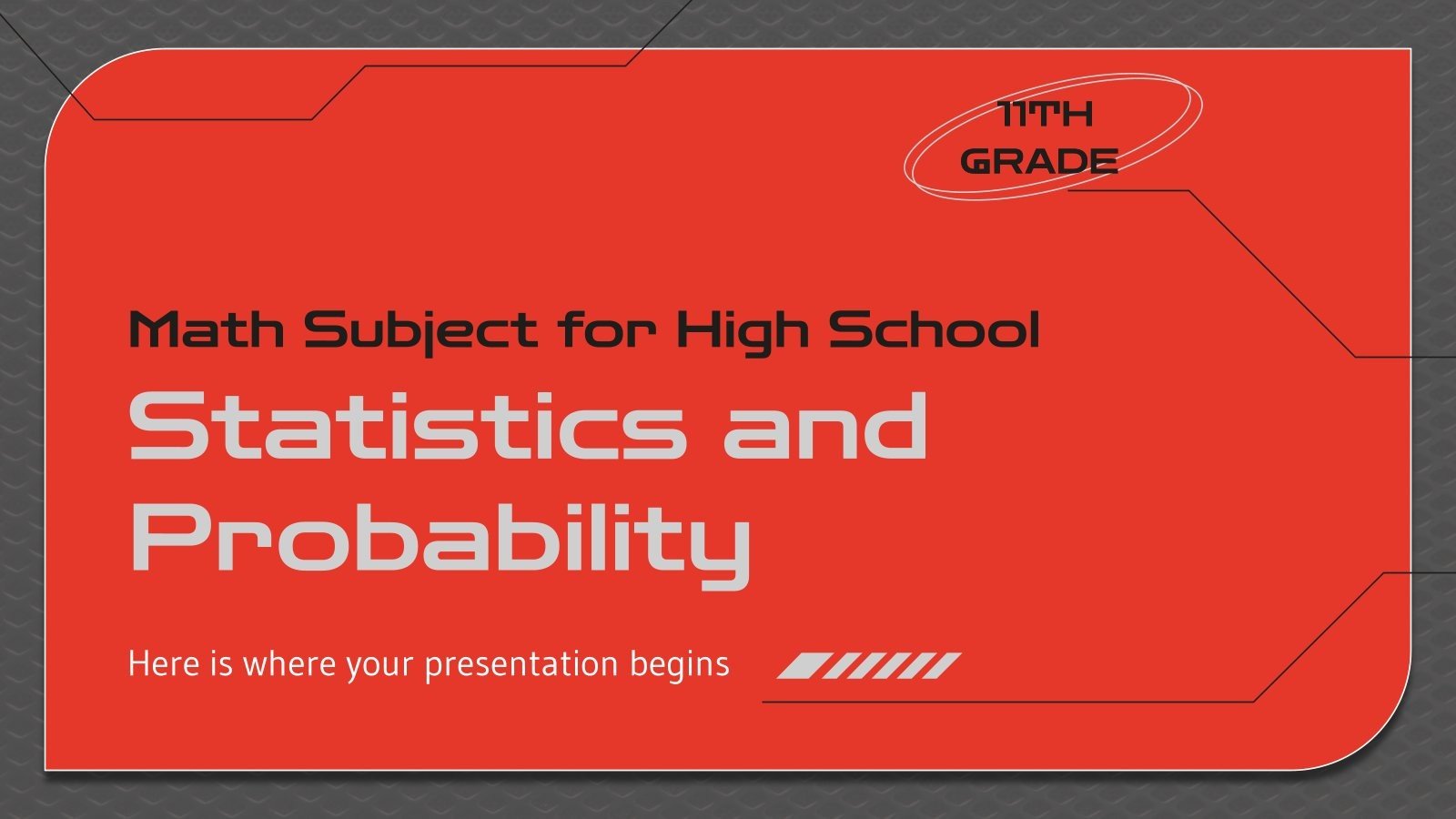 Math Subject for High School: Statistics and Probability