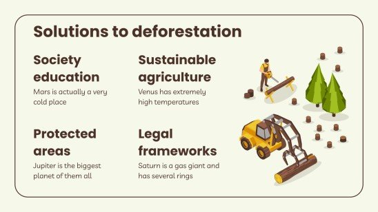 Biology Subject for High School: Deforestation Consequences