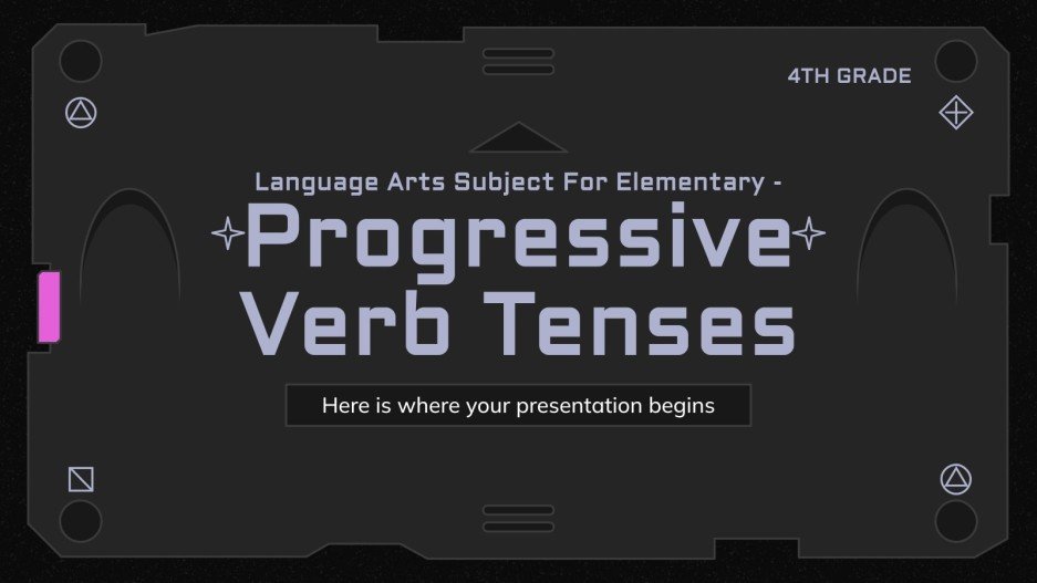 Artes del lenguaje: tiempos verbales progresivos