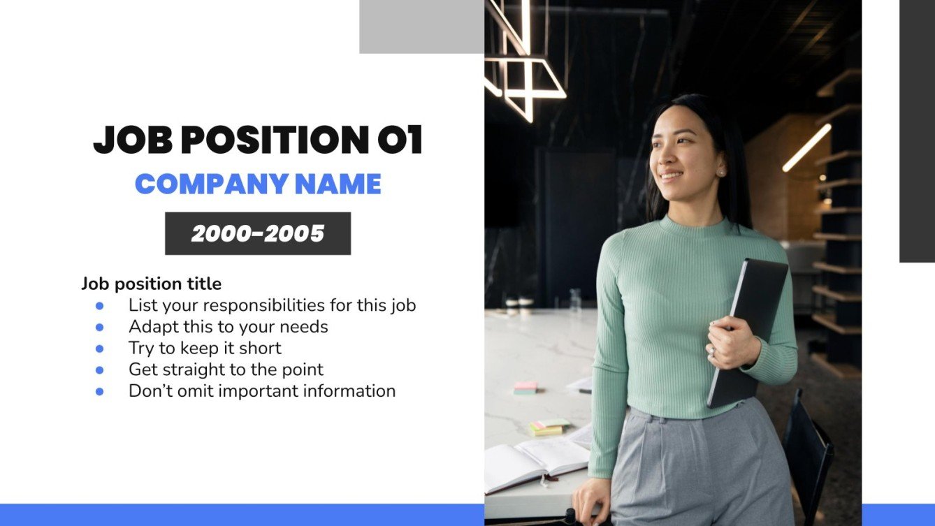 Dynamic Rectangles Multi-Fit Business CV Presentation