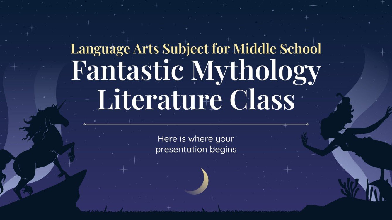 Language Arts Subject - Fantastic Mythology Literature Class