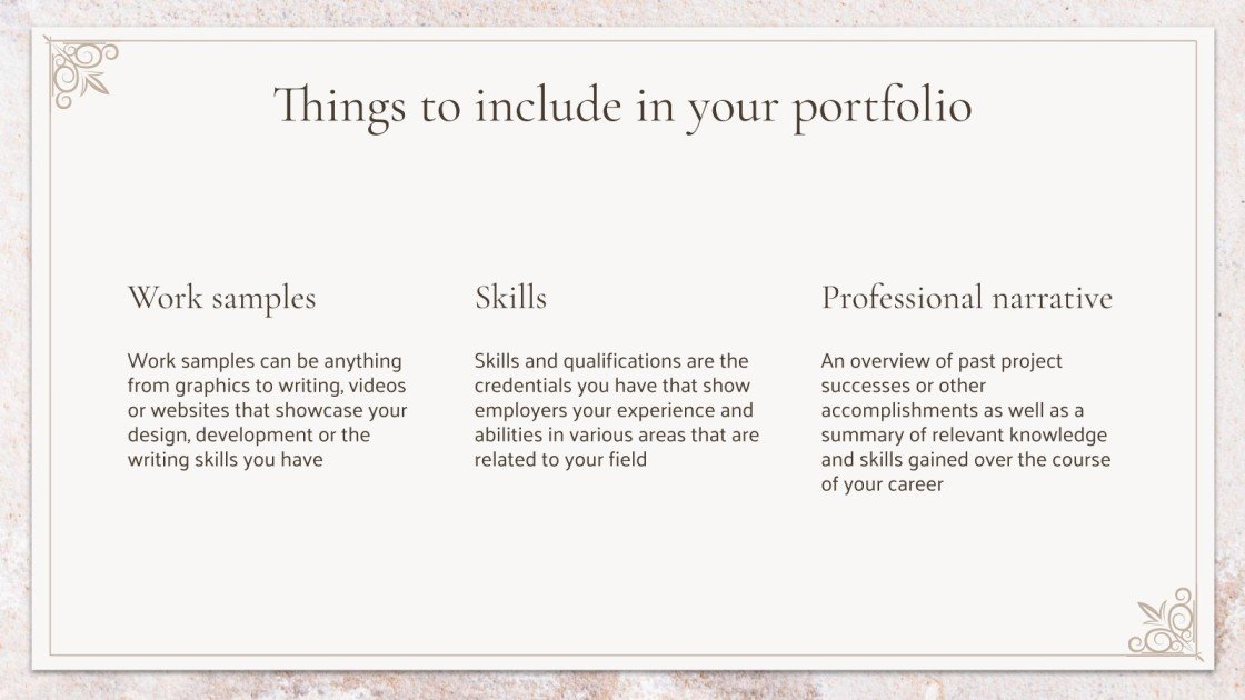 Elegant Art Portfolio Presentation