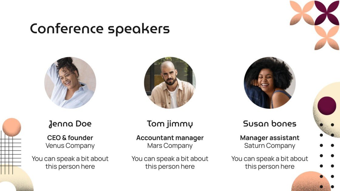 Geometric Conference Style Presentation Presentation