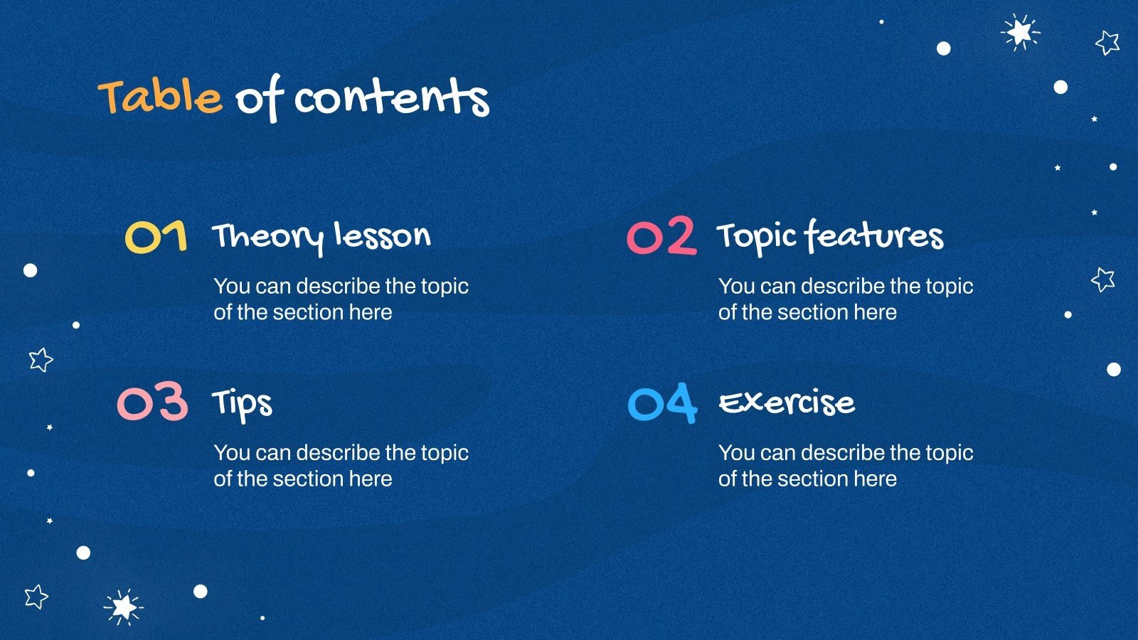 Space & Planets Workshop For Kids Presentation