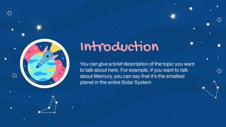 Space & Planets Workshop For Kids Presentation