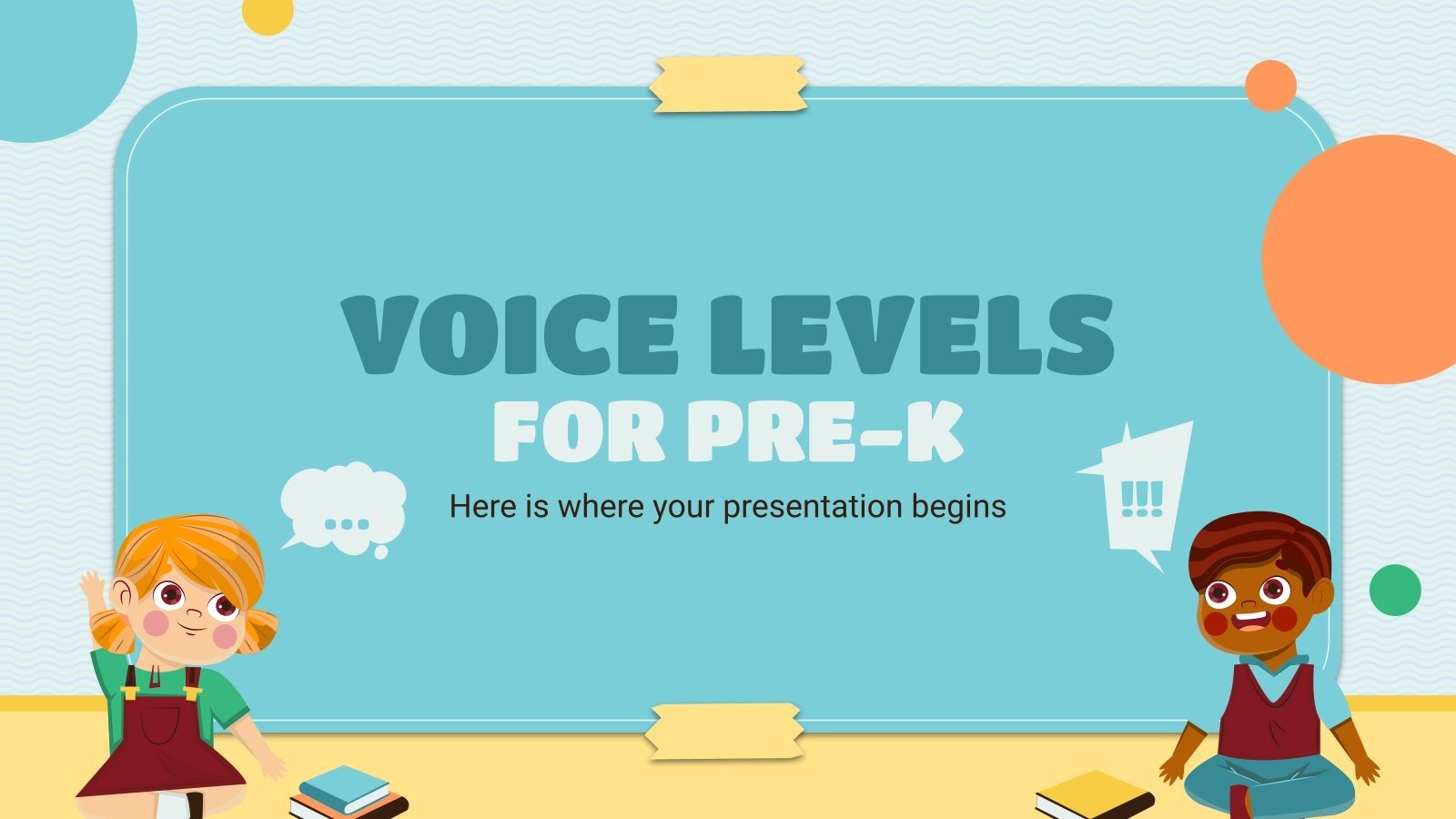 Voice Levels for Pre-K Presentation