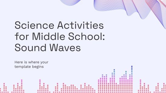 Science Activities for Middle School: Sound Waves