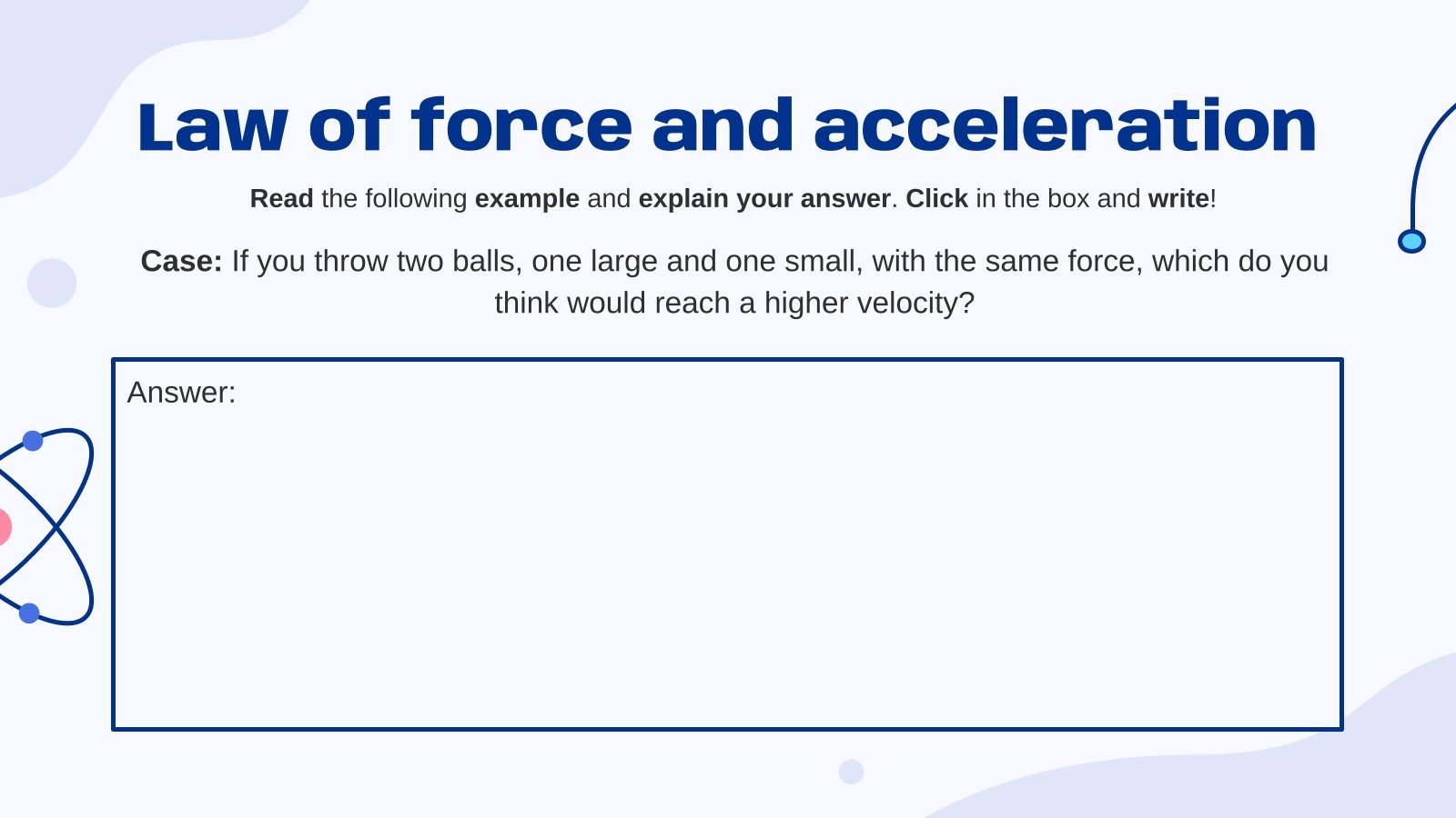 Science Activities for Middle School: Newton's Laws