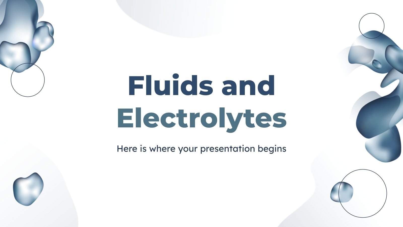 Fluids and Electrolytes Presentation