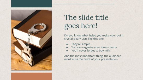 Justice Theme Presentation