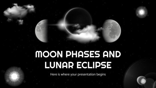 Free themes about the Moon for Google Slides & PowerPoint