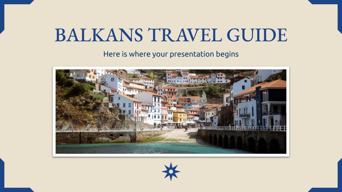 Google Slides & PowerPoint templates for travel guides
