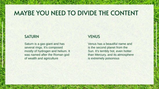 Green Grass Theme Presentation