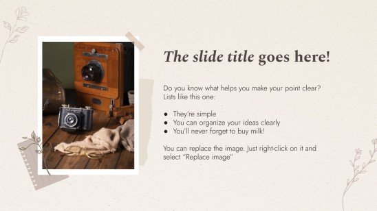 Light Academia Aesthetic Design Inspiration Presentation