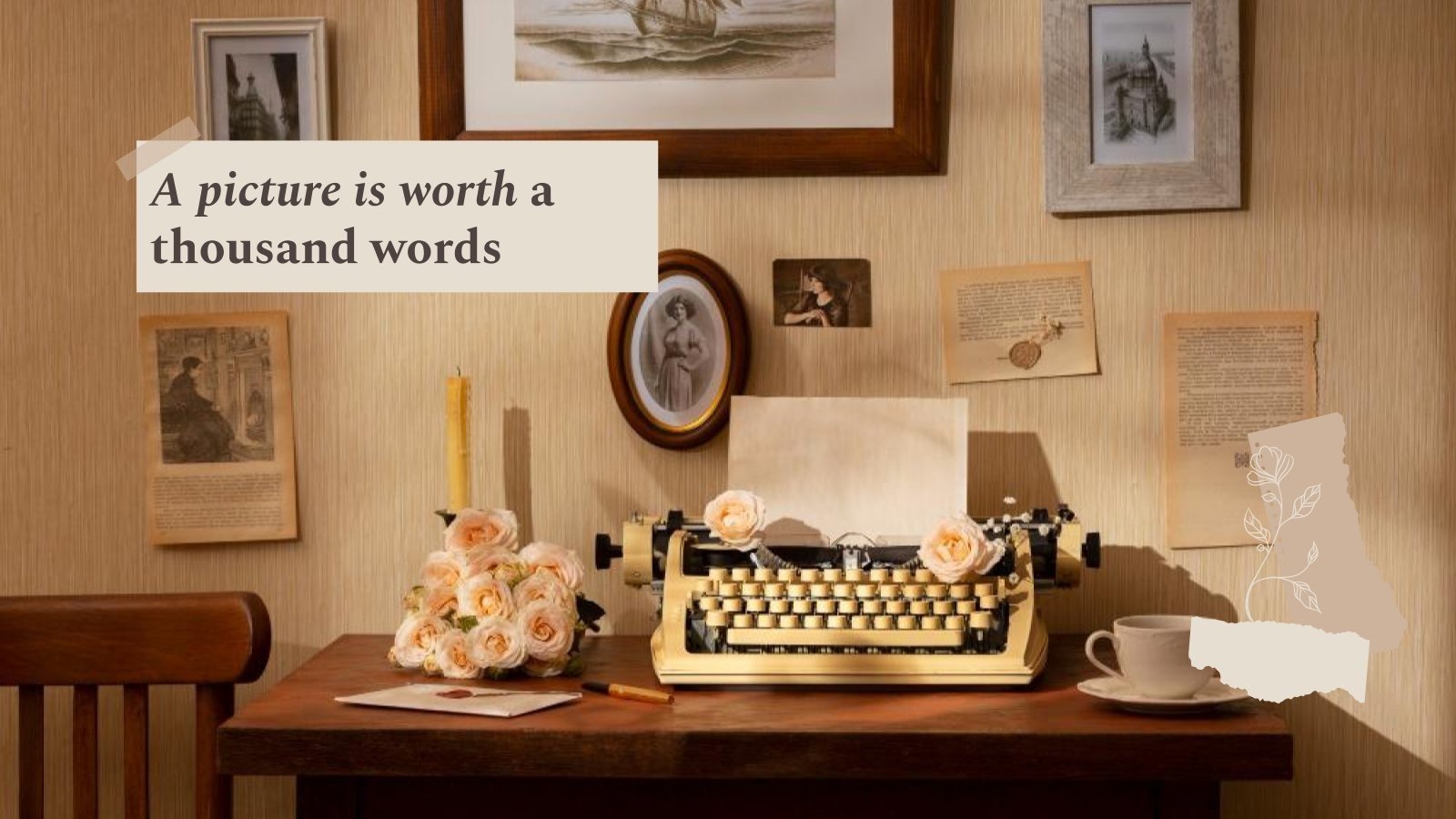 Light Academia Aesthetic Design Inspiration Presentation