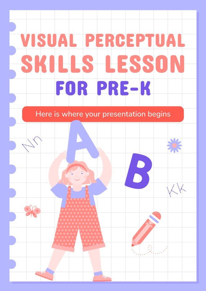 Visual Perceptual Skills Lesson for Pre-K Presentation