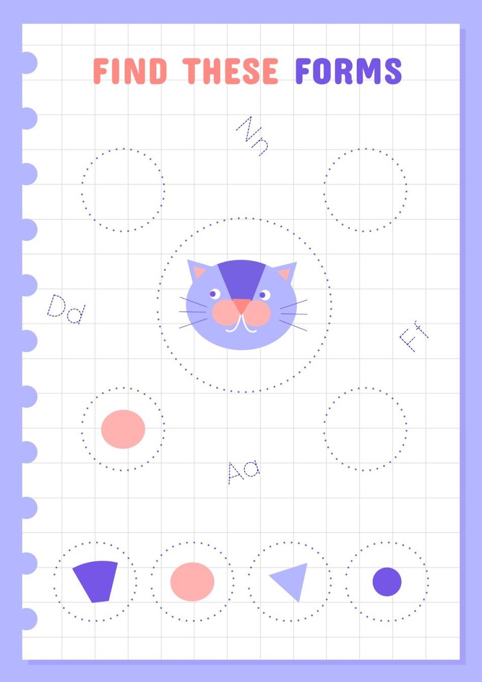 Visual Perceptual Skills Lesson for Pre-K Presentation