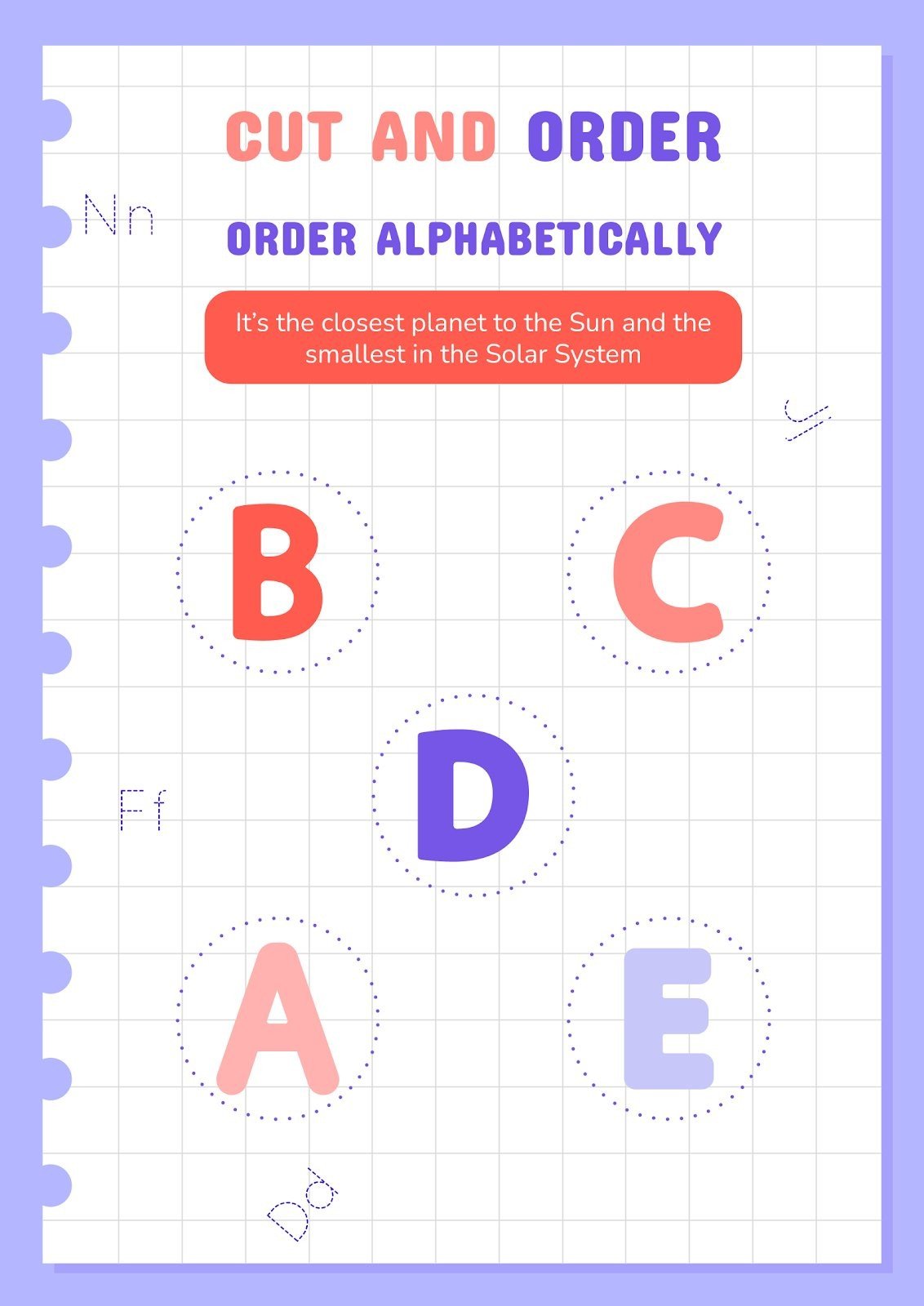 Visual Perceptual Skills Lesson for Pre-K Presentation