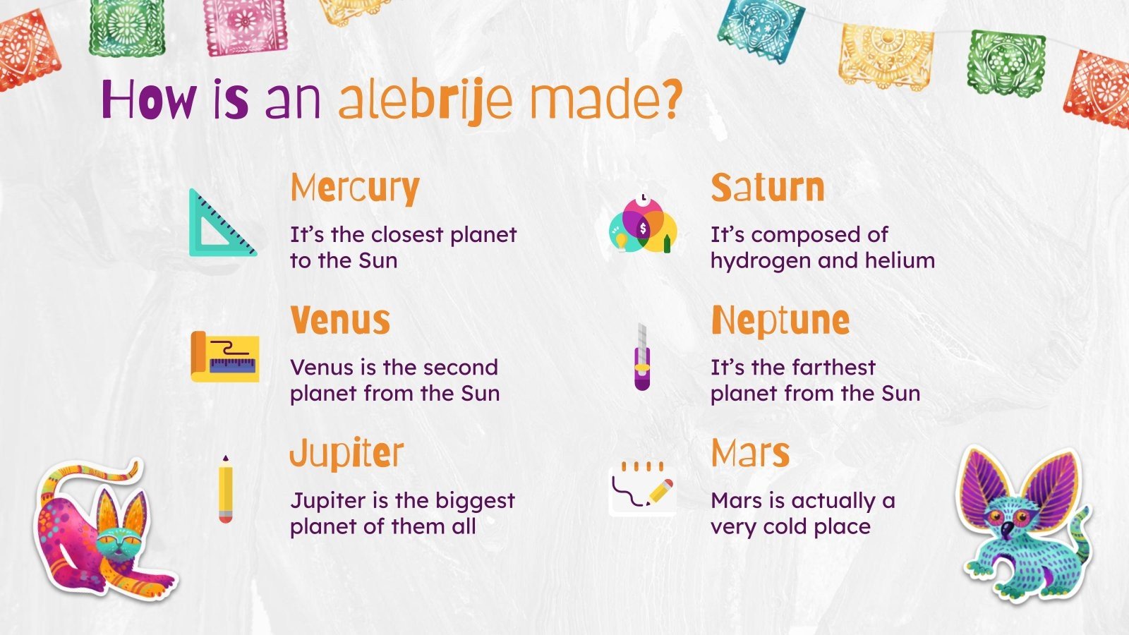 Alebrije Minitheme Presentation