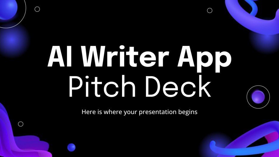 Modelos grátis com a cor Azul para Google Slides e PowerPoint
