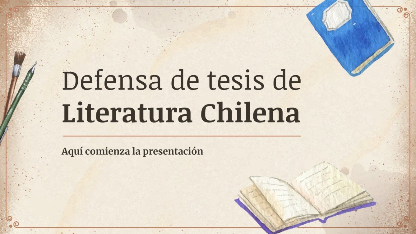 Modelos grátis de Literatura para Google Slides e PowerPoint