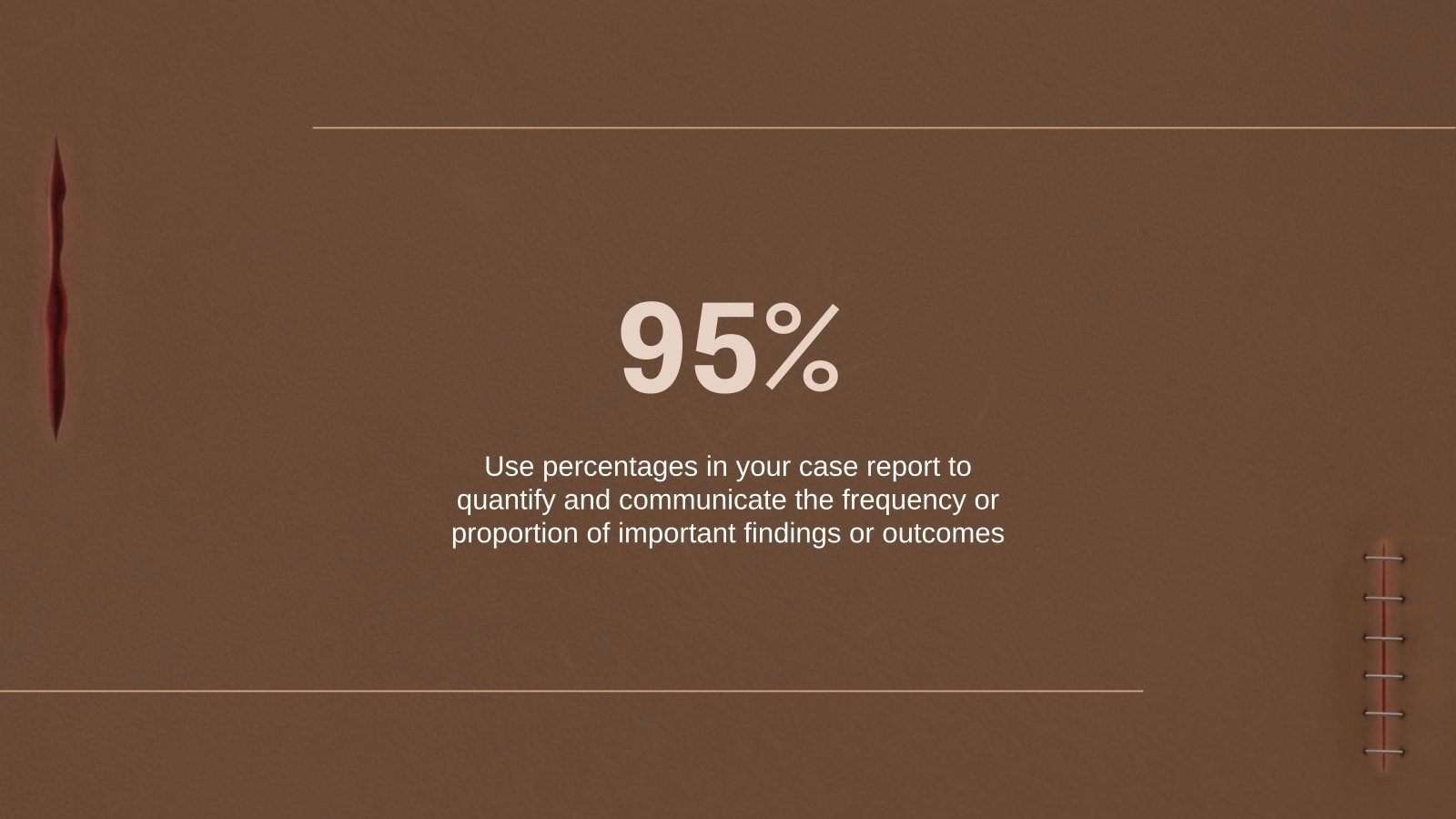 Types of Scars Case Report Presentation