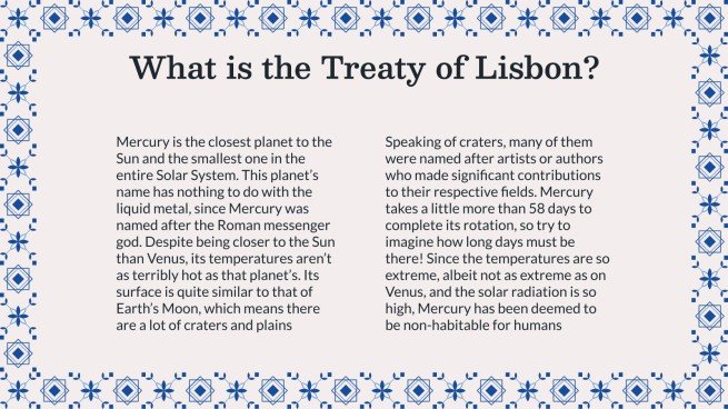International Treaties: Treaty of Lisbon Presentation