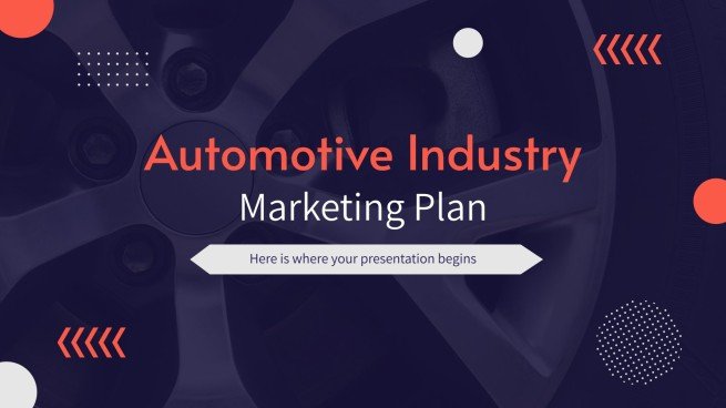 Automotive Industry Marketing Plan Presentation