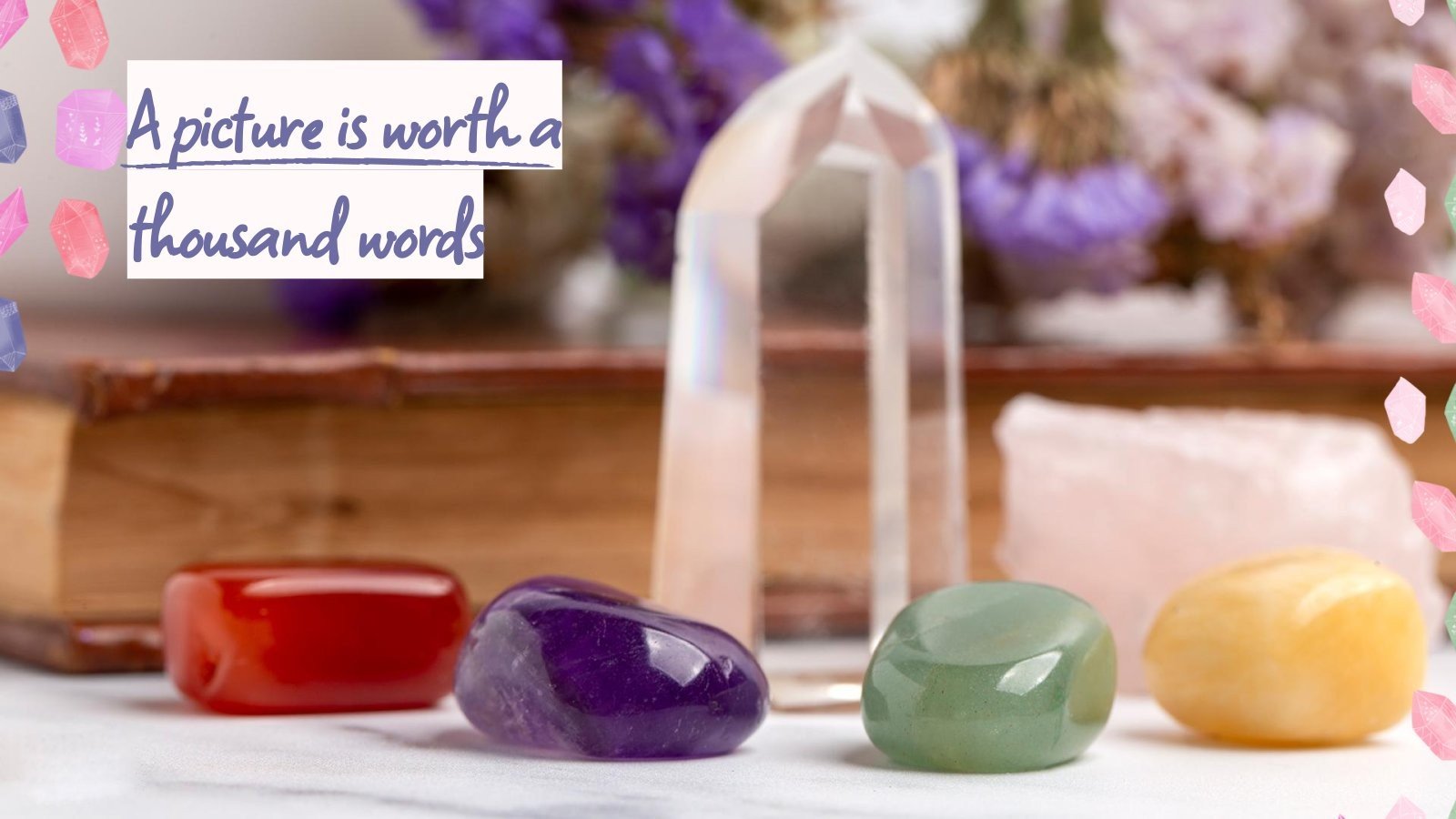 Types of Precious Gemstones and Rocks Minitheme Presentation