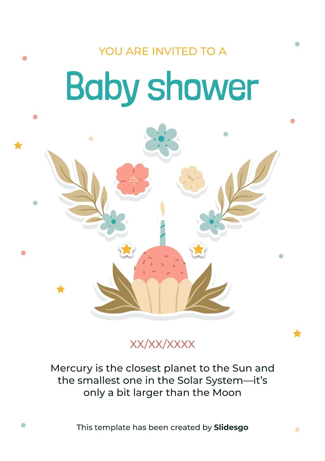 Baby Shower Party Invitation Presentation