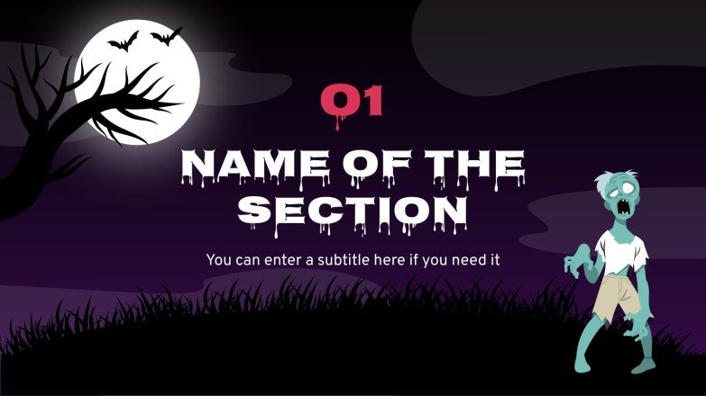 Zombie Apocalypse Minitheme Presentation