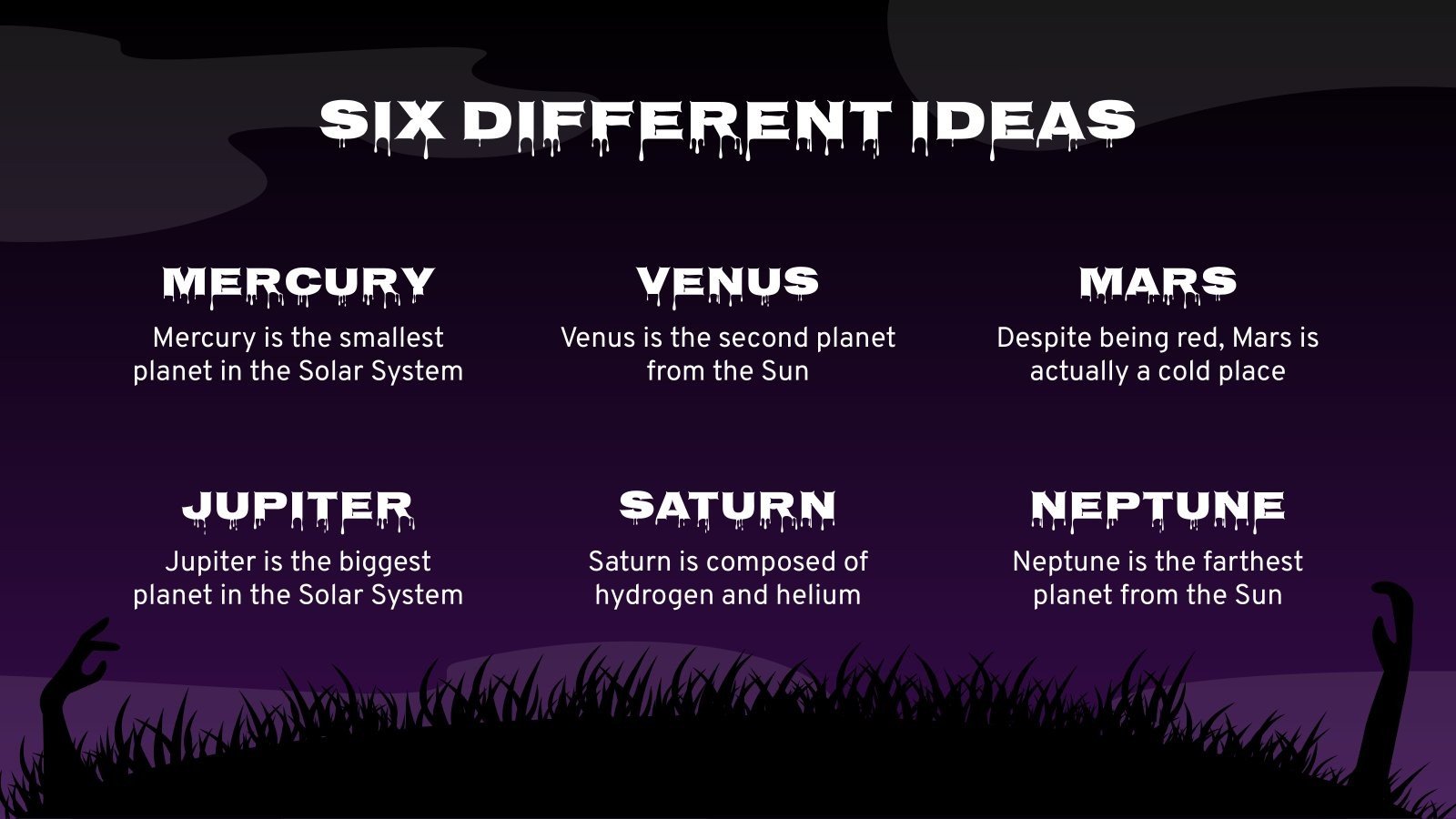 Zombie Apocalypse Minitheme Presentation