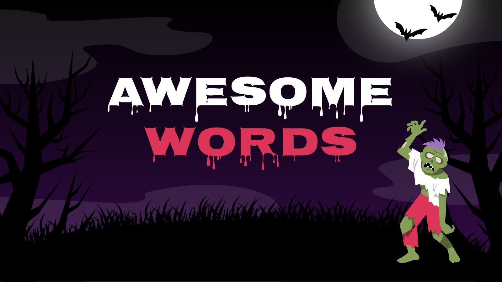 Zombie Apocalypse Minitheme Presentation