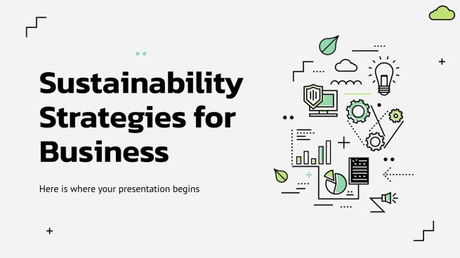 Sustainability Strategies for Business Presentation