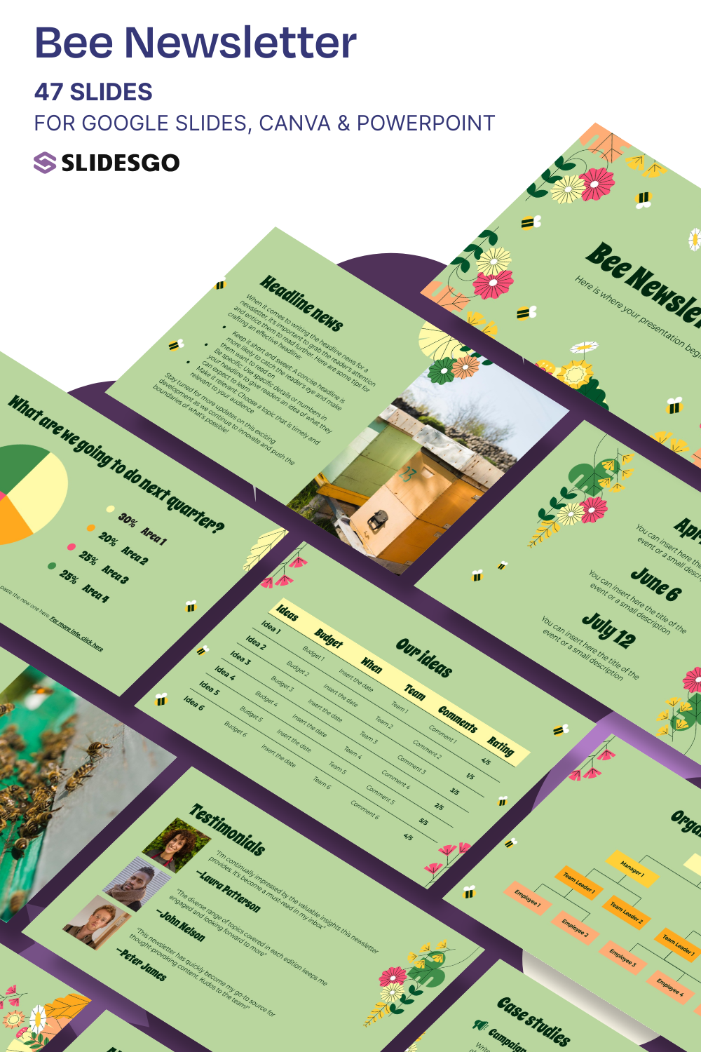 Bee Newsletter Presentation